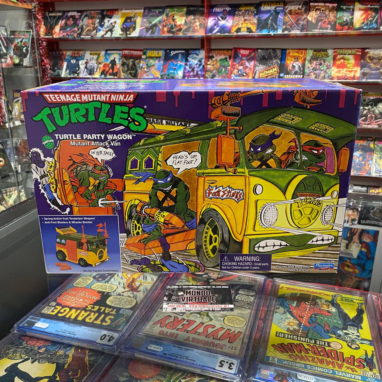 Turtle Party Wagon – Mutant Attack Van – Vehicle Classic Wagon ...