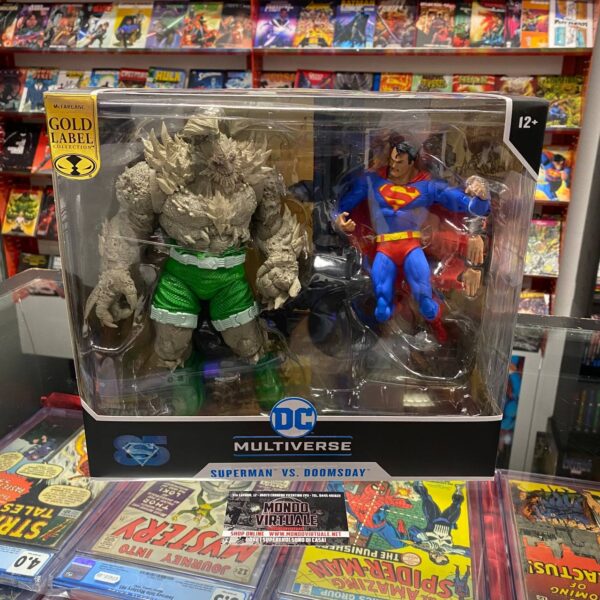 Superman vs Doomsday – Dc Multiverse – Action Figures 2 Pack – McFarlane Toys – – MONDO VIRTUALE