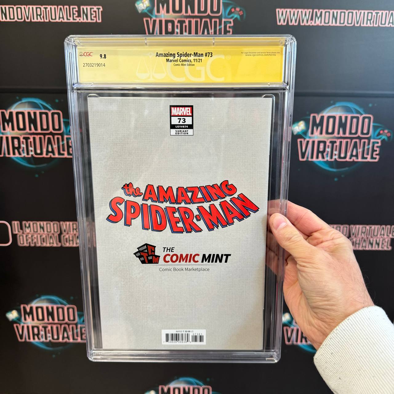 Amazing Spider-Man #73 CGC Comics 9.8 Comic Mint Edition firmato da Joe Jusko – Marvel Comics ...
