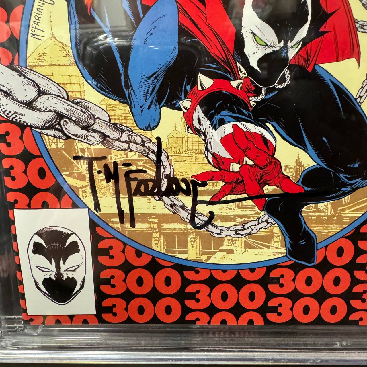 Spawn #300 CGC Comics 9.8 Variant Cover J firmato da Todd McFarlane – Image Comics – MONDO VIRTUALE