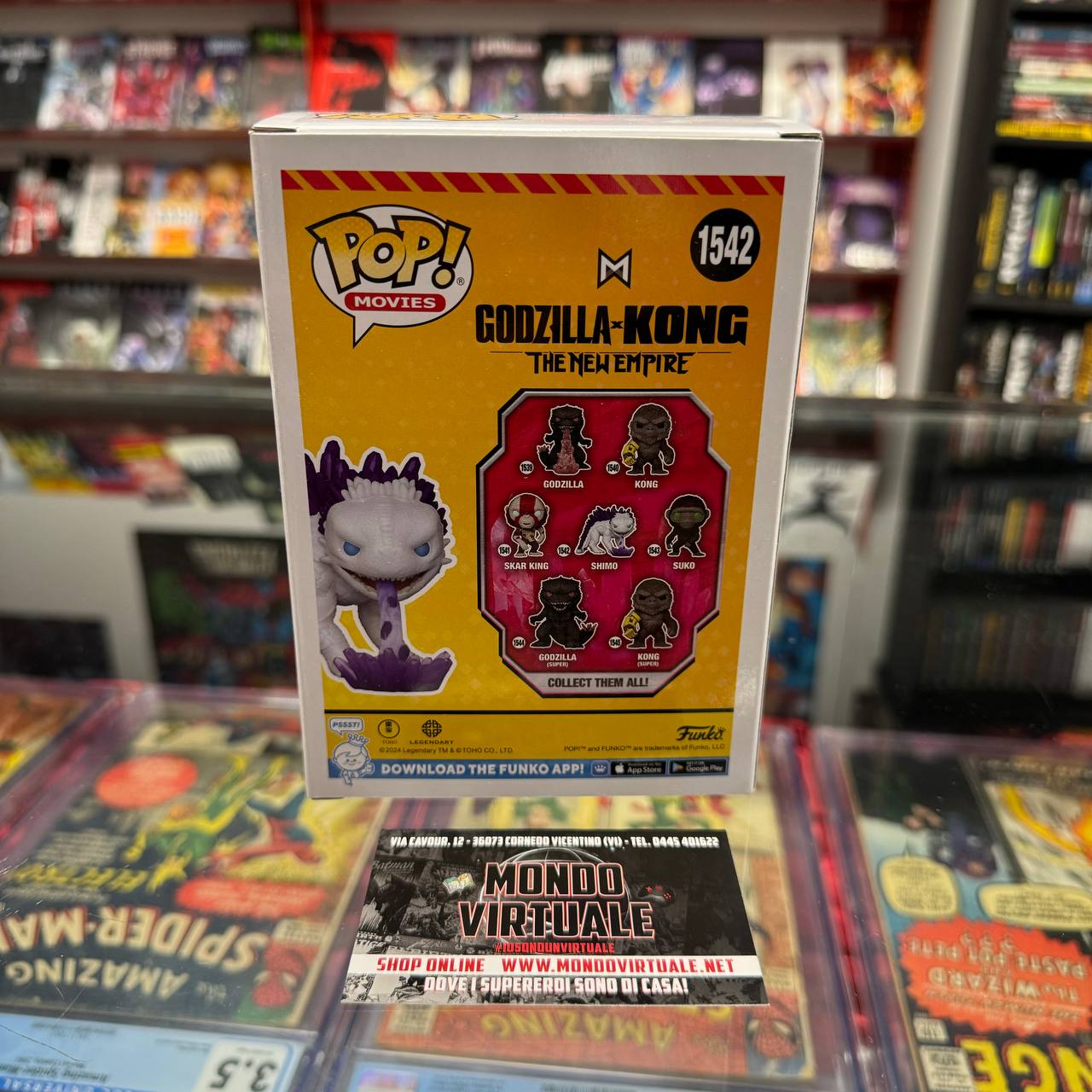 Funko Pop 1542 Shimo – Godzilla x Kong The New Empire – MONDO VIRTUALE