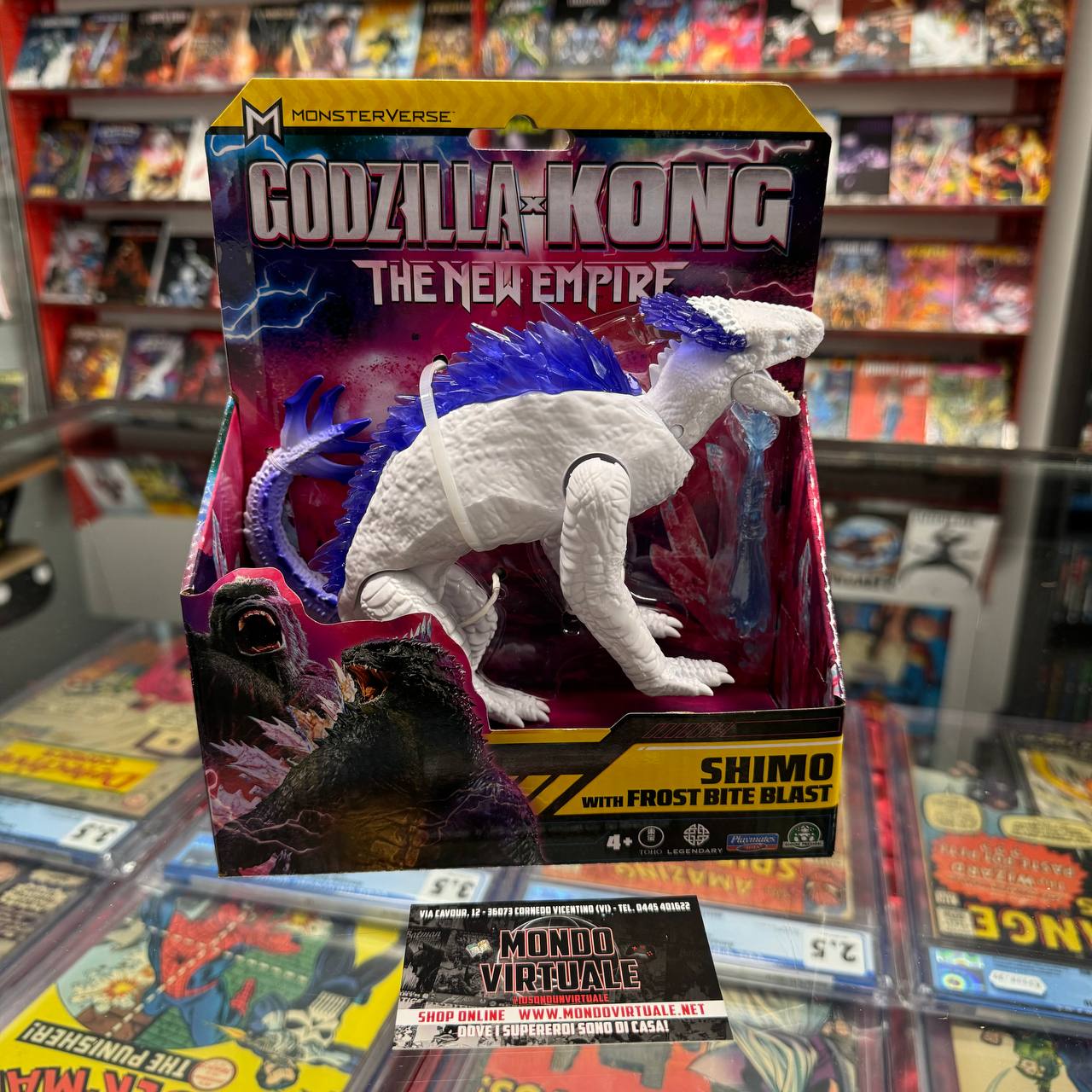 Shimo with Frost Bite Blast – Action Figures – Godzilla x Kong The New ...