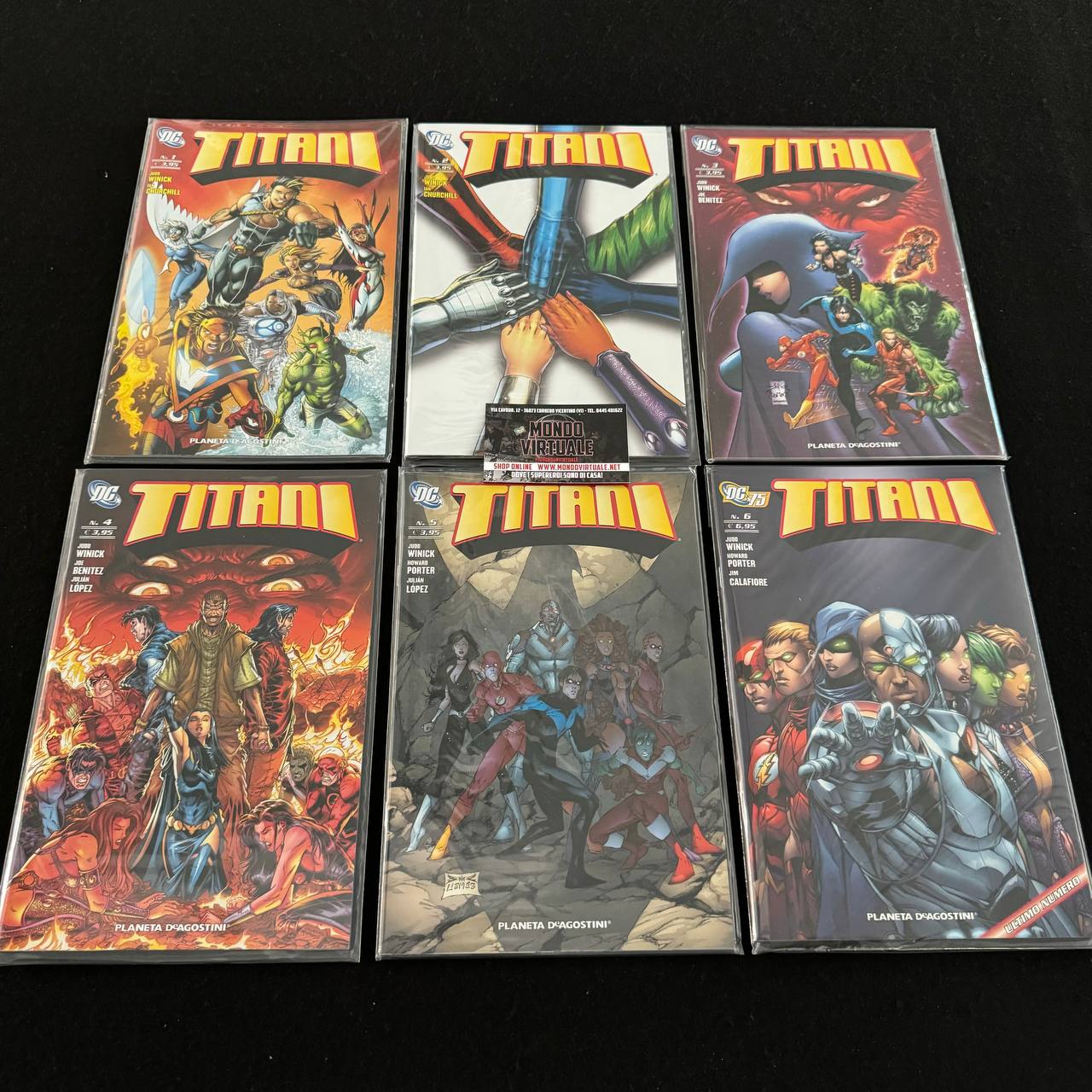 Titani serie completa dal 1 al 6 di Judd Winick – Dc Comics – Planeta ...