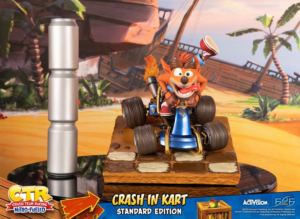 Crash in Kart – Crash Team Racing Nitro-Fueled – Statue – First 4 ...