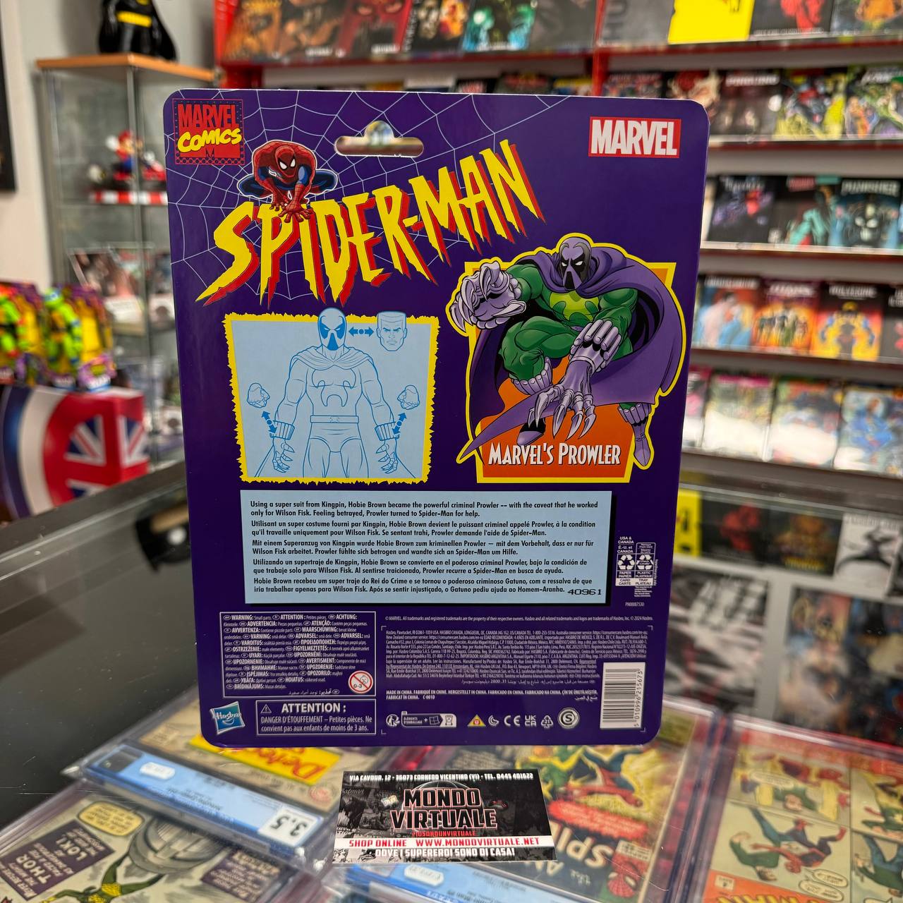 Prowler – Spider-Man Retro Collection – Marvel Legends Series – Action ...