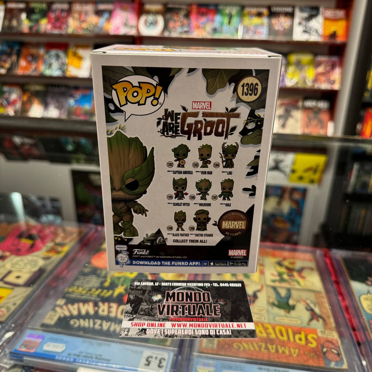 Funko Pop 1396 Groot as Wolverine – We Are Groot – Marvel Studios ...