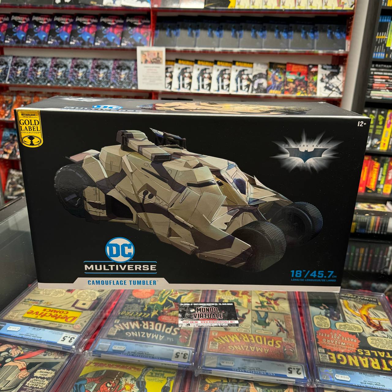 Camouflage Tumbler – DC Multiverse Vehicle – Batman The Dark Knight ...