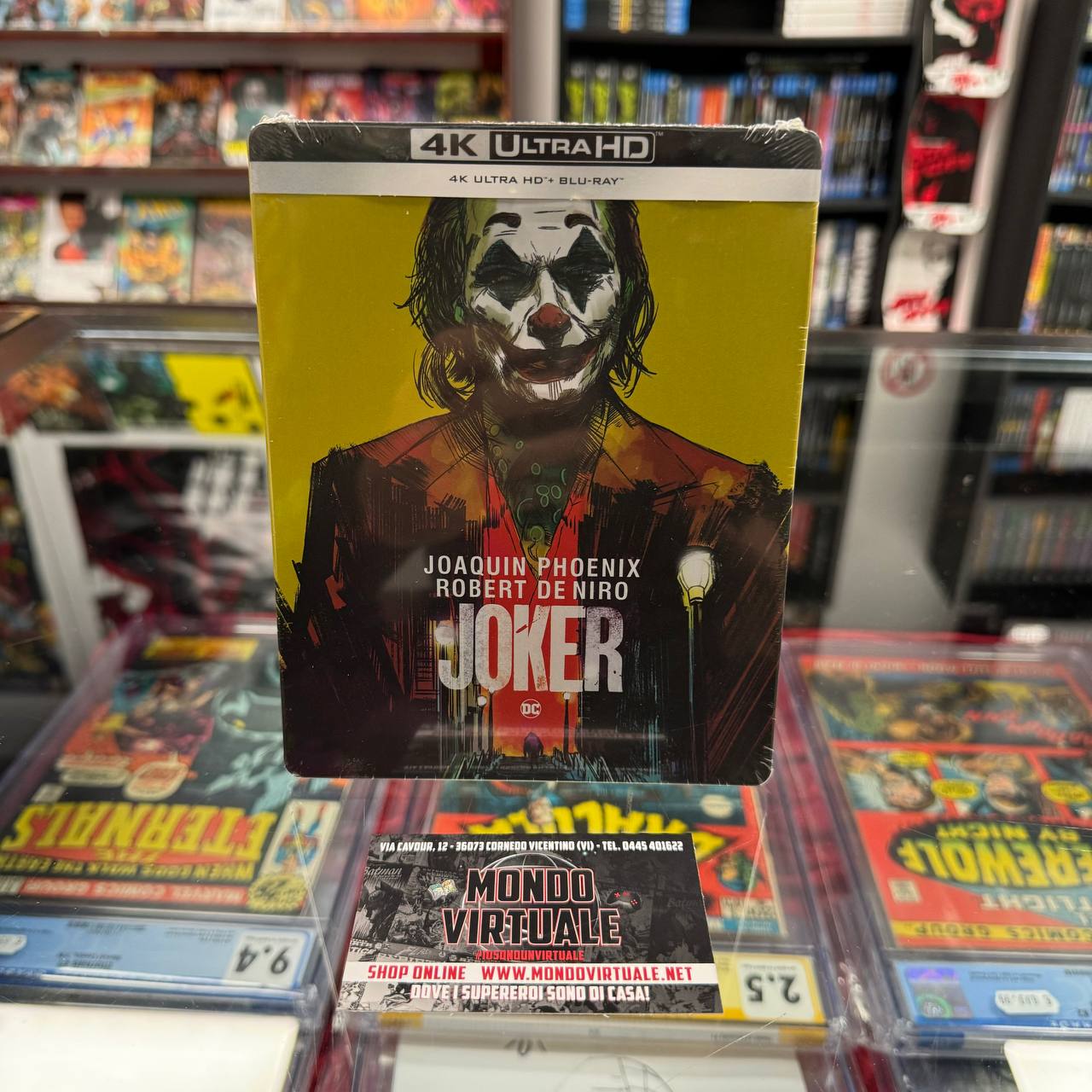 Joker Steelbook – Blu-Ray 4K Ultra Hd + Blu-Ray – ITA – MONDO VIRTUALE