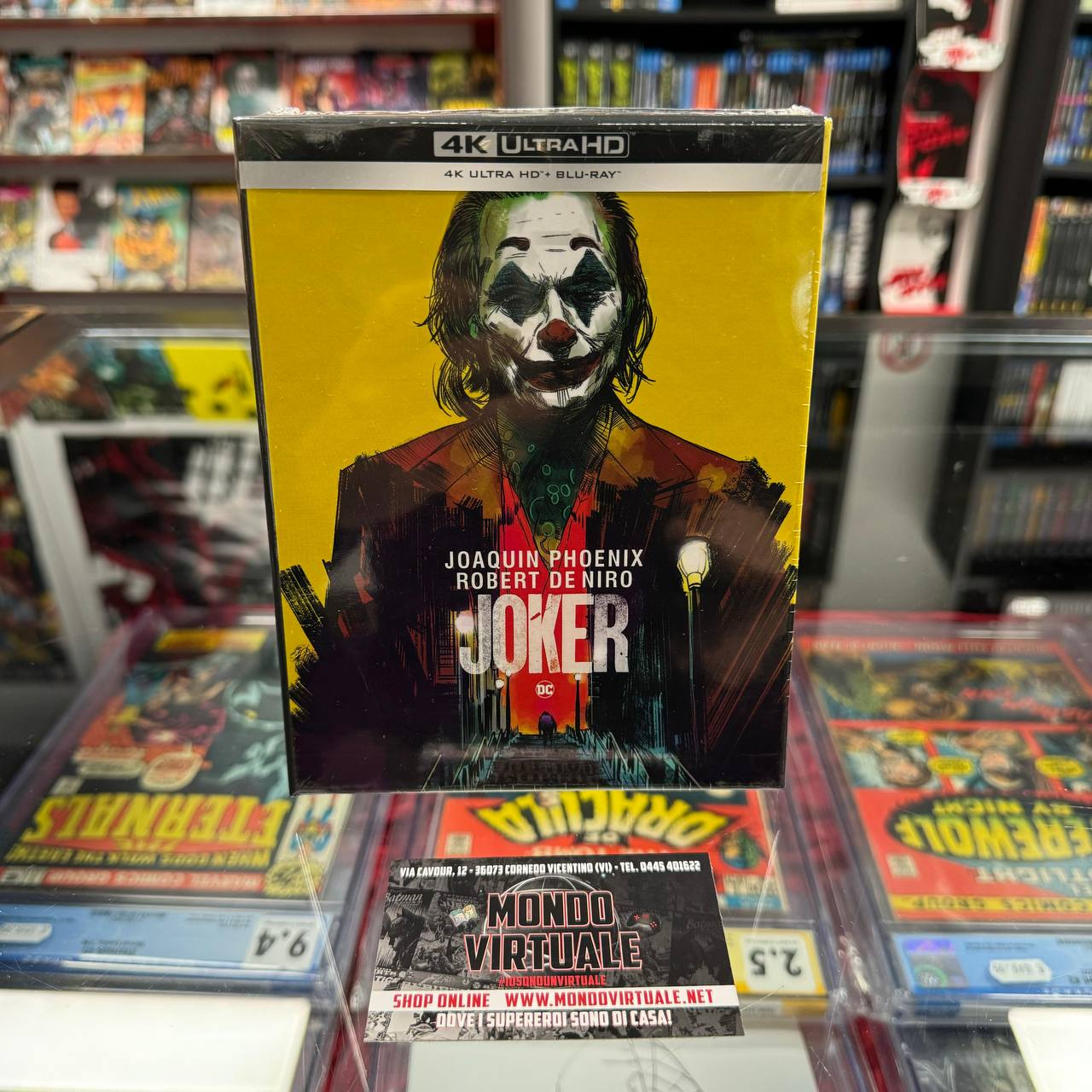 Joker Steelbook Edizione da Collezione – Blu-Ray 4K Ultra Hd + Blu-Ray – ITA – MONDO VIRTUALE