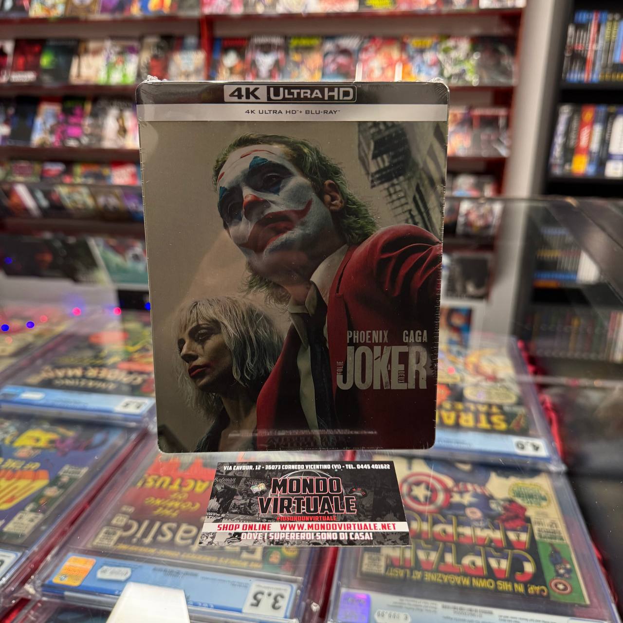 Joker Folie A Deux Steelbook Limited Edition Versione 3 – 4K Ultra HD + Blu-Ray -ITA – MONDO ...