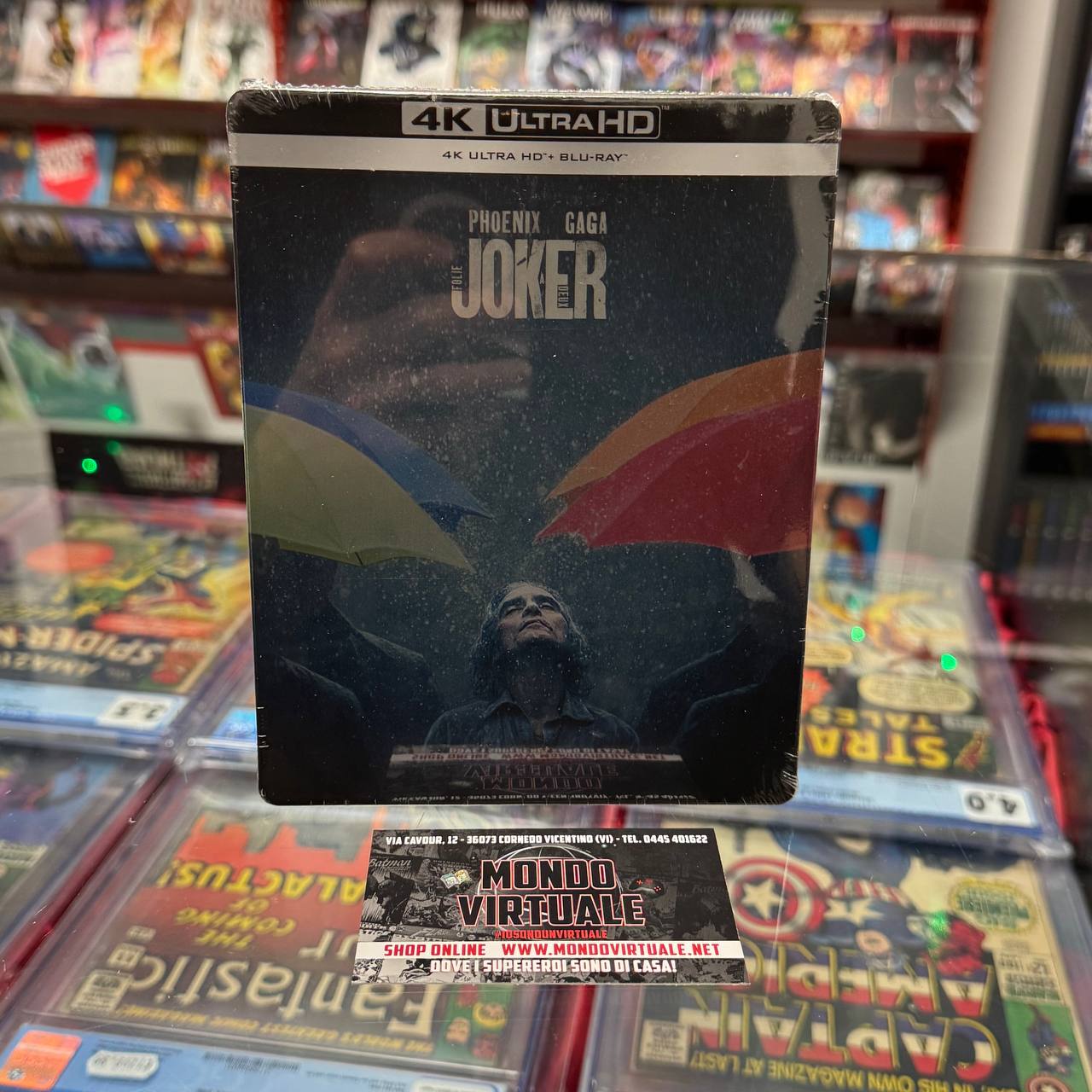 Joker Folie A Deux Steelbook Limited Edition Versione 1 – 4K Ultra HD + Blu-Ray -ITA – MONDO ...