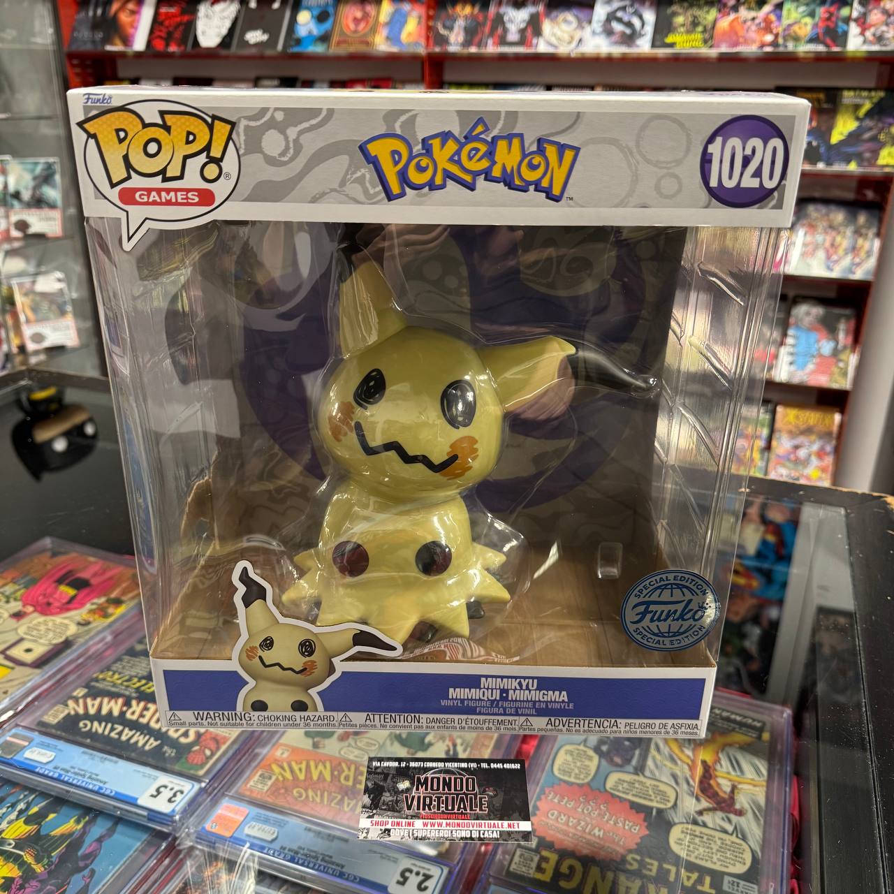 Funko Pop 1020 Mimikyu Oversize 25cm Special Edition – Pokémon ...